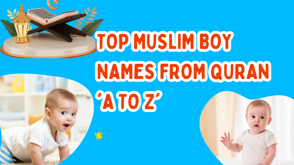 Top muslim boy names from quran 'a to z'